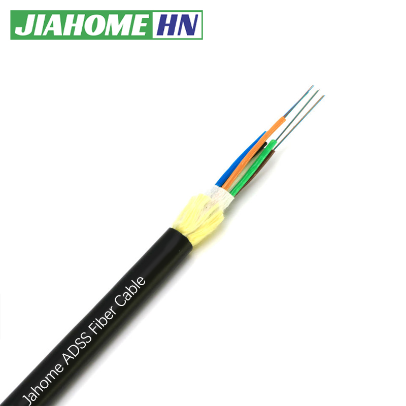 ADSS 48 Core 120m Span Single Mode Fiber Cable G652D - Hunan jiahome